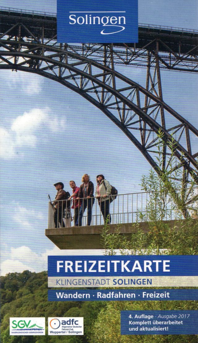 Tourismus: Freizeitkarte der Stadt Solingen neu aufgelegt | Das ...